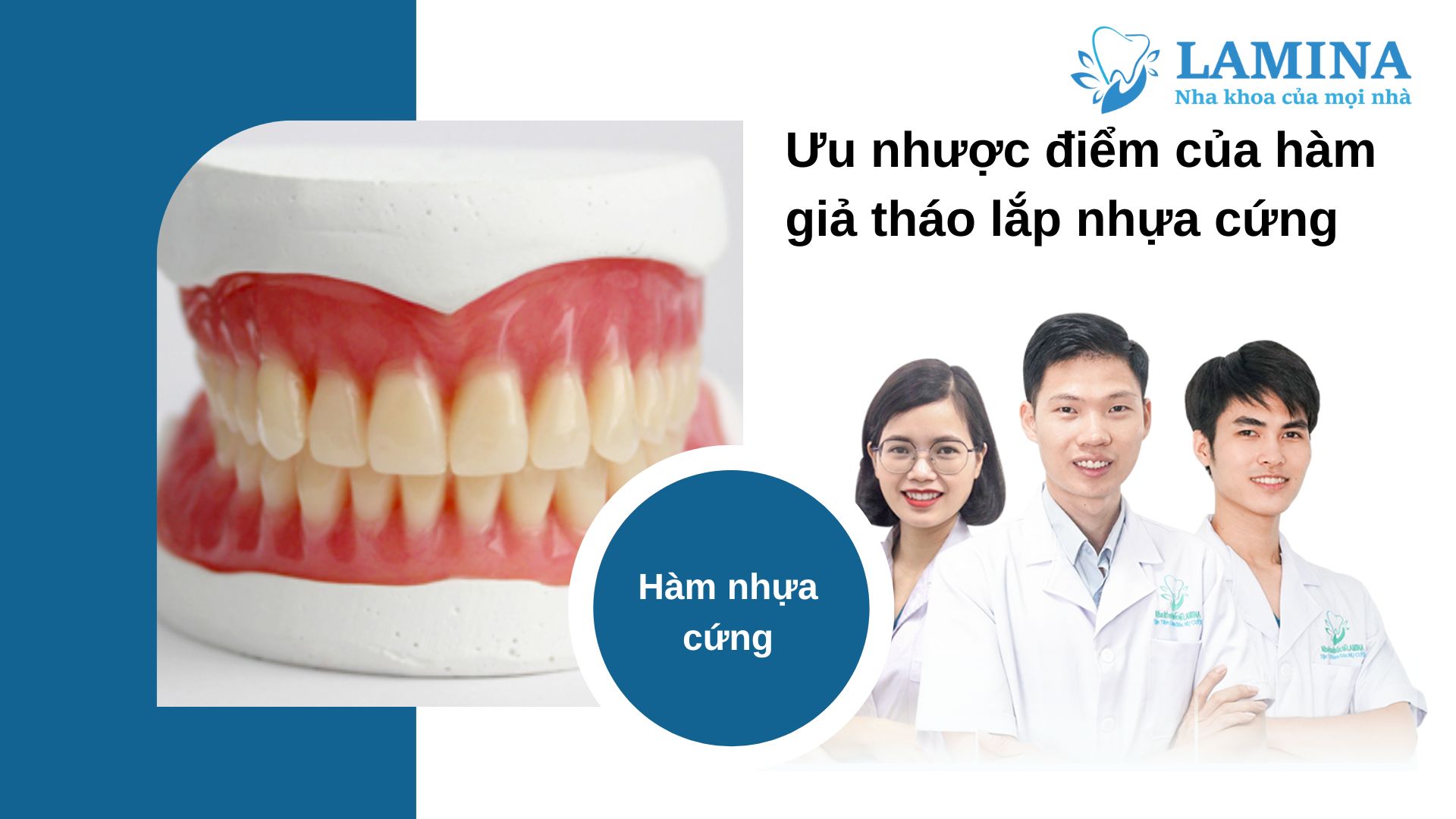 Hàm Tháo Lắp Nhựa Cứng - Phục Hình Răng Hàm Nhựa Cứng